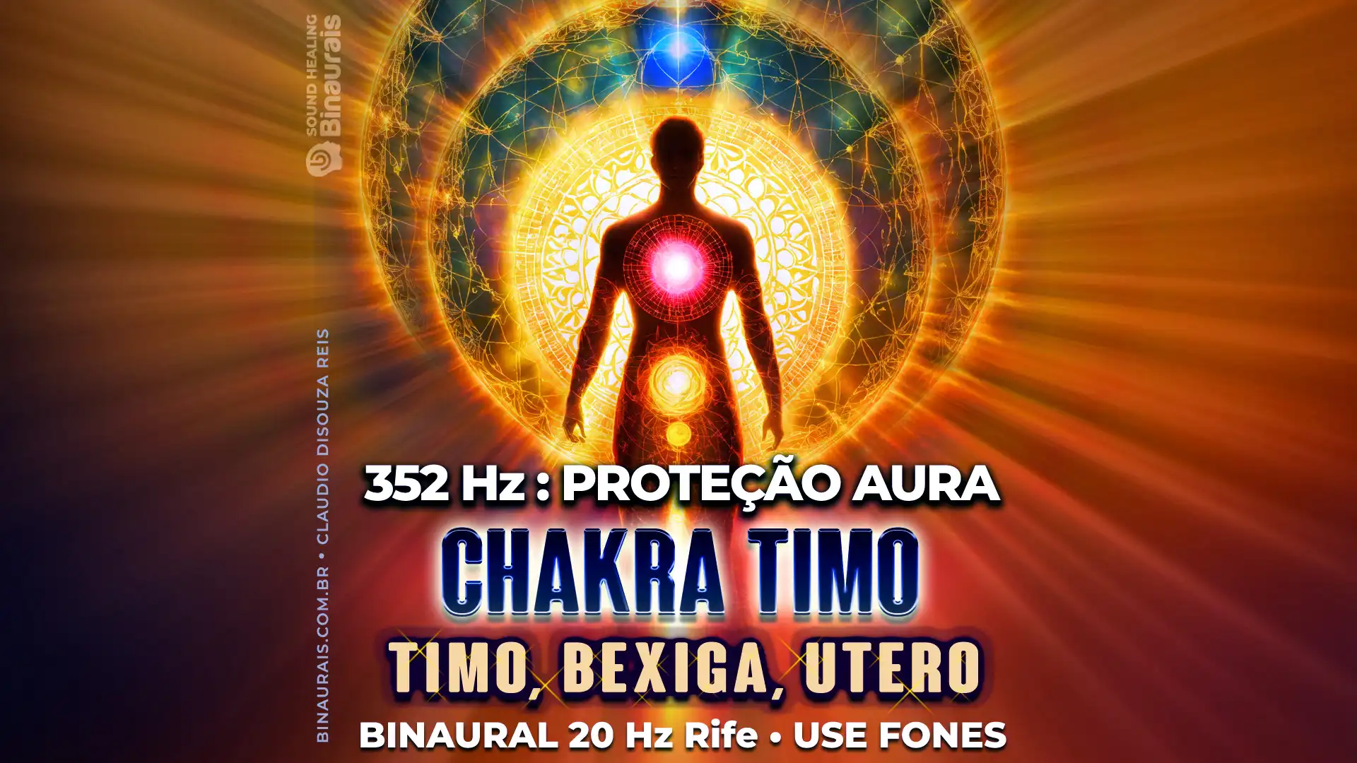 CHAKRA TIMO 352 Hz : Melhora a Baixa Imunidade, Cuida da Bexiga e Utero ...
